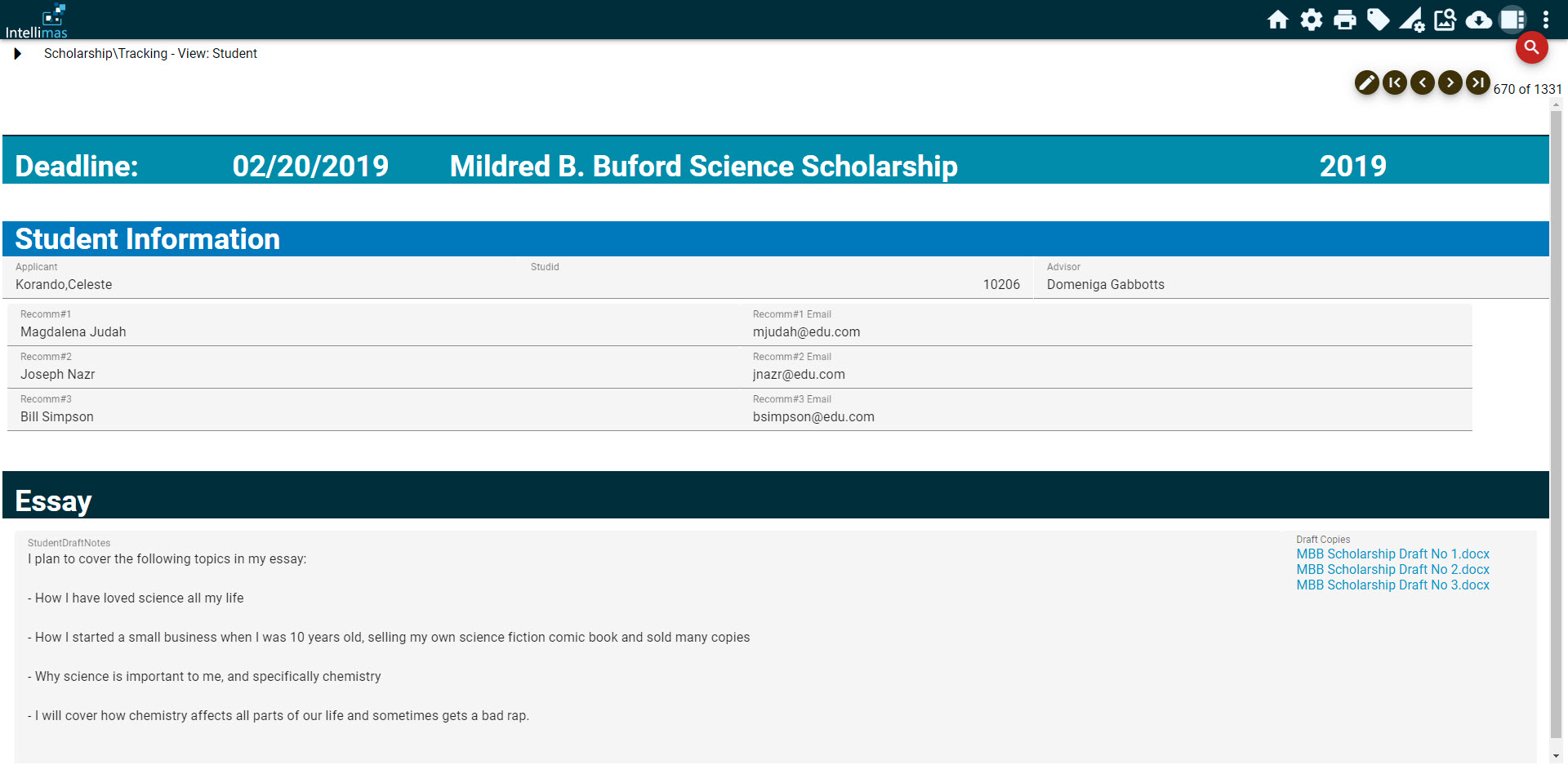 Form View EDU - Singletree Technologies